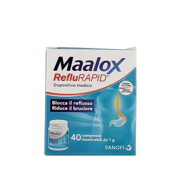 REFLURAPID 40 COMPRESSE BLOCCA IL REFLUSSO RIDUCE IL BRUCIORE in ...